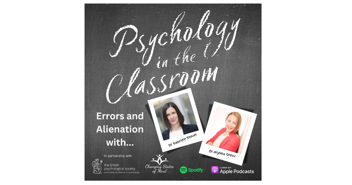 IFS in podcast on error culture and school alienation in the classroom ...