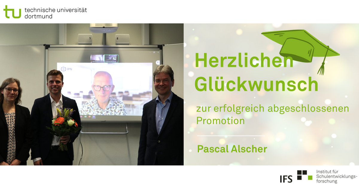 Pascal Alscher – Dissertation successfully defended - IFS - TU Dortmund